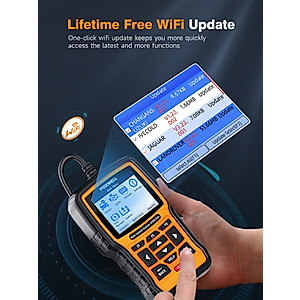 FOXWELL NT510 Elite fit for Honda/Acura Diagnostic Scanner, Full System OBD2 Scan Tool Car Code Reader, Bi-Directional Control All Service ABS Bleed Crankshaft Relearn Throttle TPS TPMS EPB Oil Reset