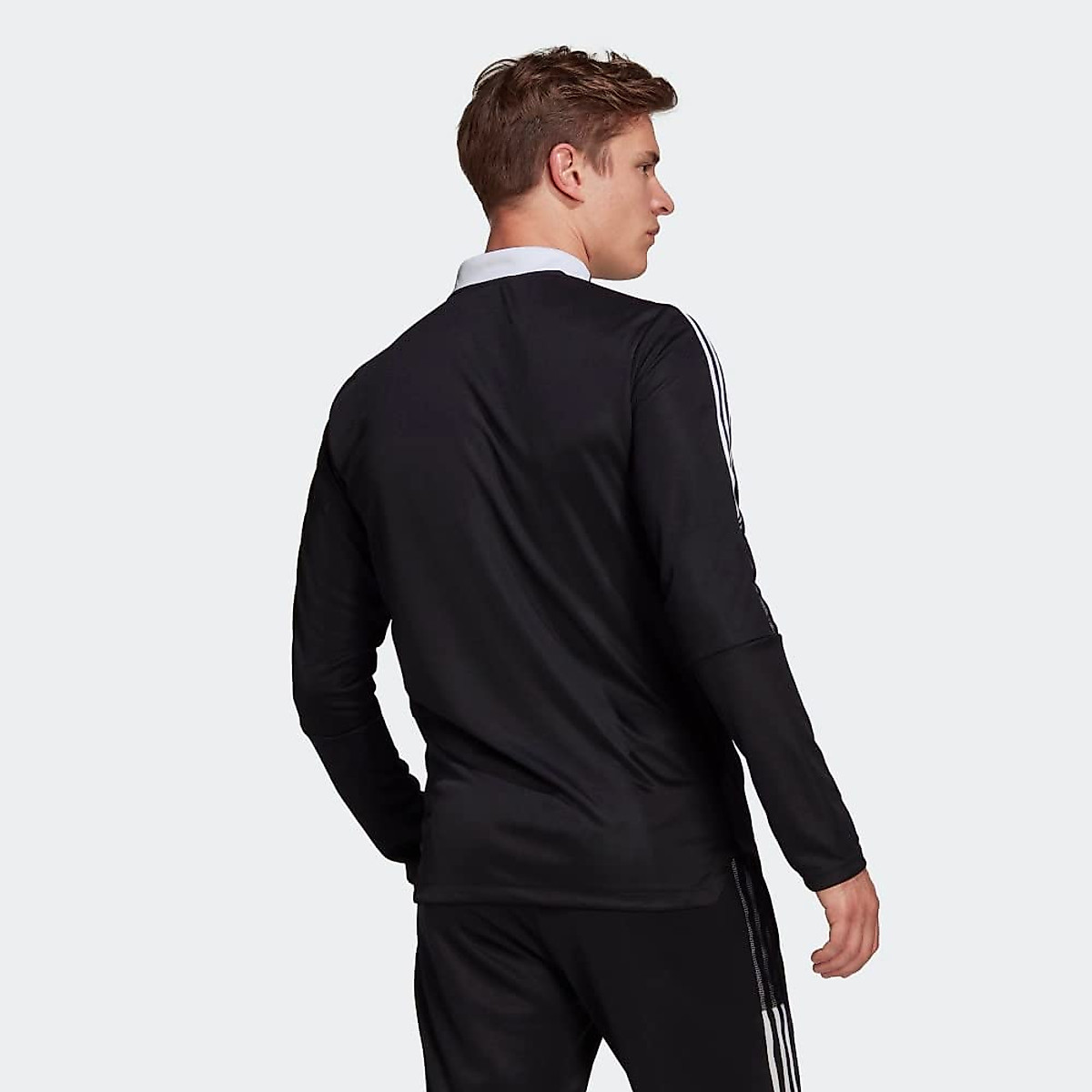 adidas Men's Tiro 21 Track Jacket, Black, Large