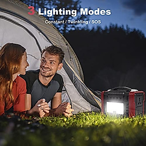 BXST Power Generator Portable Power Station Generator 222 Wh (60,000 mAh / 3.7 V) Solar Power Generator for Outdoors, On the Go, Travel & Camping Outdoor Emergency, Home use