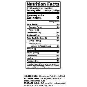 Terrasoul Superfoods Himalayan Pink Salt, 2.5 Lbs - Extra Fine | Trace Minerals