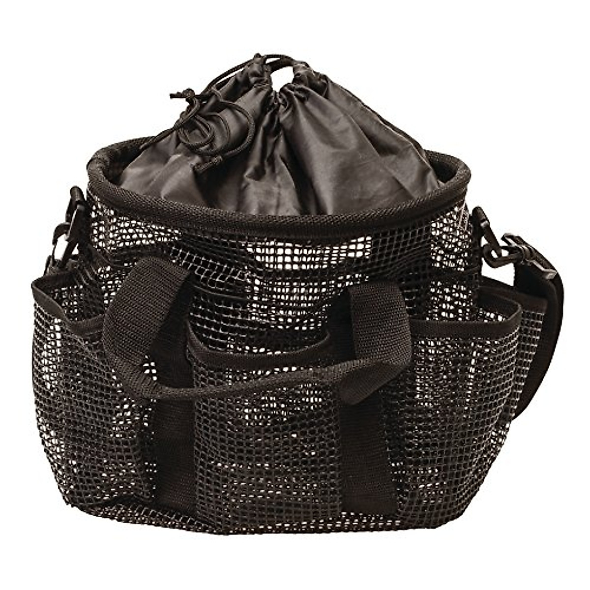 Weaver Leather Mesh Grooming Bag, Black with Black Binding, 65-2053-BK