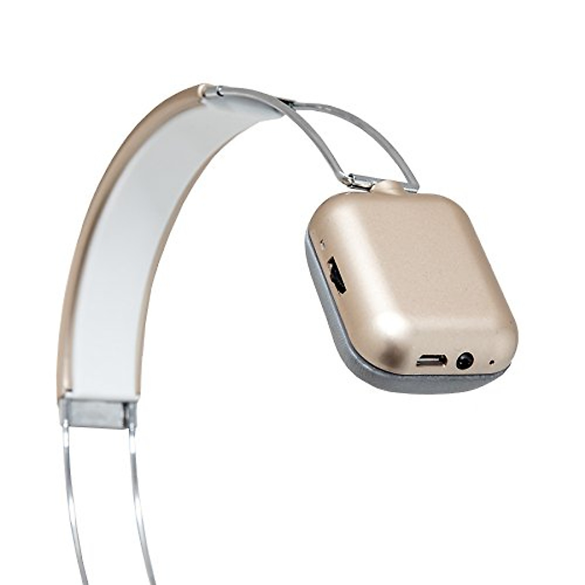 Oblanc SY-AUD23060 Rendezvous Wireless Bluetooth Headphone with Built In Micrphone Gold