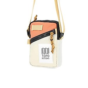 Topo Designs Mini Shoulder Bag - Bone White/Coral