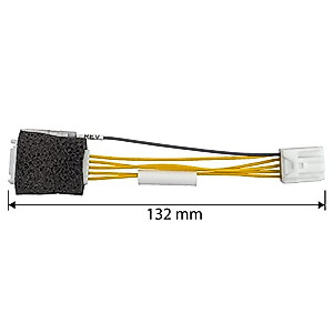 Germes Lab. Rear View Camera Connection Cable Compatible with Toyota Auris Avensis Camry Corolla Prius RAV4 with GEN5 / GEN6