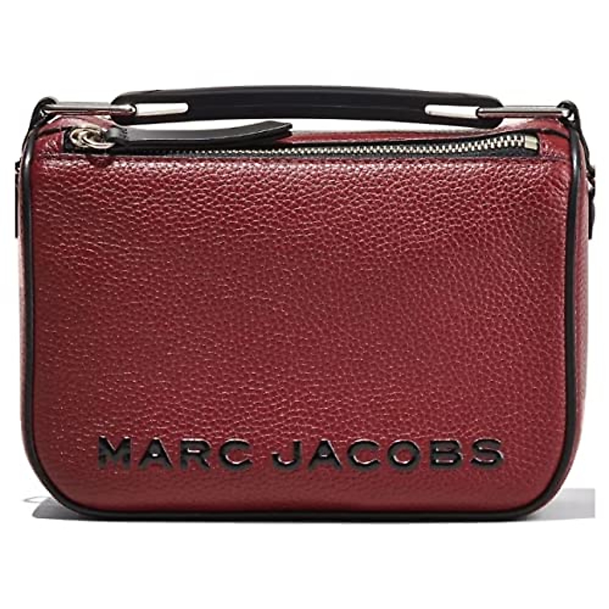 Marc Jacobs The Softbox 20 Vachetta Red With Silver Hardware Pebbled Leather Women's Shoulder Bag