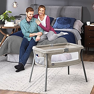 Chicco LullaGo Portable Bassinet, Iris