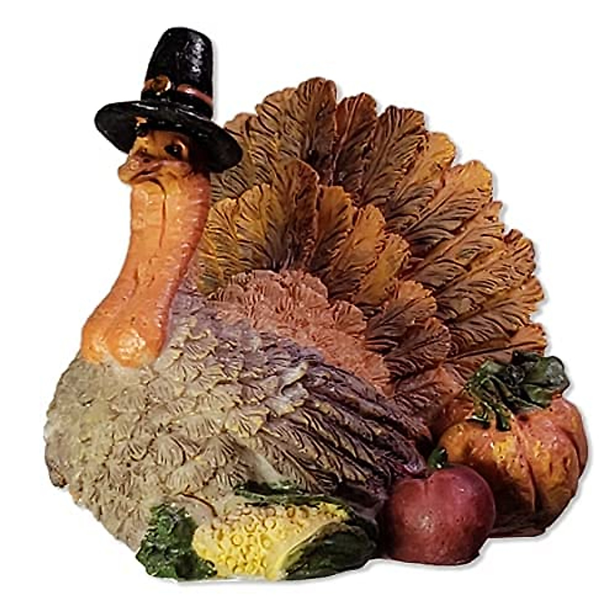 Christmas Kitchen Decor - Unique Paper Towel Holder W/Interchangeable Seasonal Decoration Tops - Christmas Paper Towel Holder - Holiday Tops Christmas Tree, Turkey Pumpkin 3 Fall