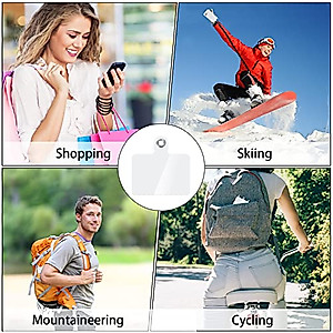 8 Pieces Phone Lanyard Patch Universal Phone Tether Plastic Phone Tether Tab Phone Case Lanyard with Metal Ring Compatible Cellphone Pad for Cellphones Safety Drop Protection (Transparent)