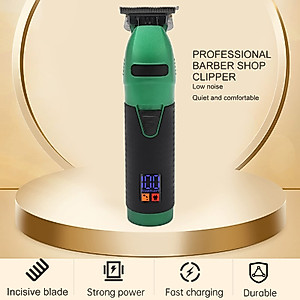 Electric Hair Clippers for Men Cordless Barber Clippers Rechargeable Hair Cutting Trimmer with Large LED Display Hair Trimmer for Men