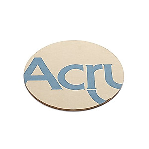 Falken Design Acrylic Plexiglas Lucite Disc Circle, 13", Clear