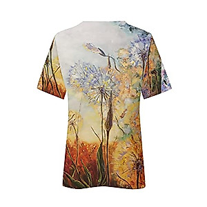 Women Summer Tops 2023 Generic Plus Size 我 Tops for Women Fall Fancy Plus Size Blouses for Women Black Shirts for Women Dressy Casual Sexy Lace Tops Plus Size Tops for Wome