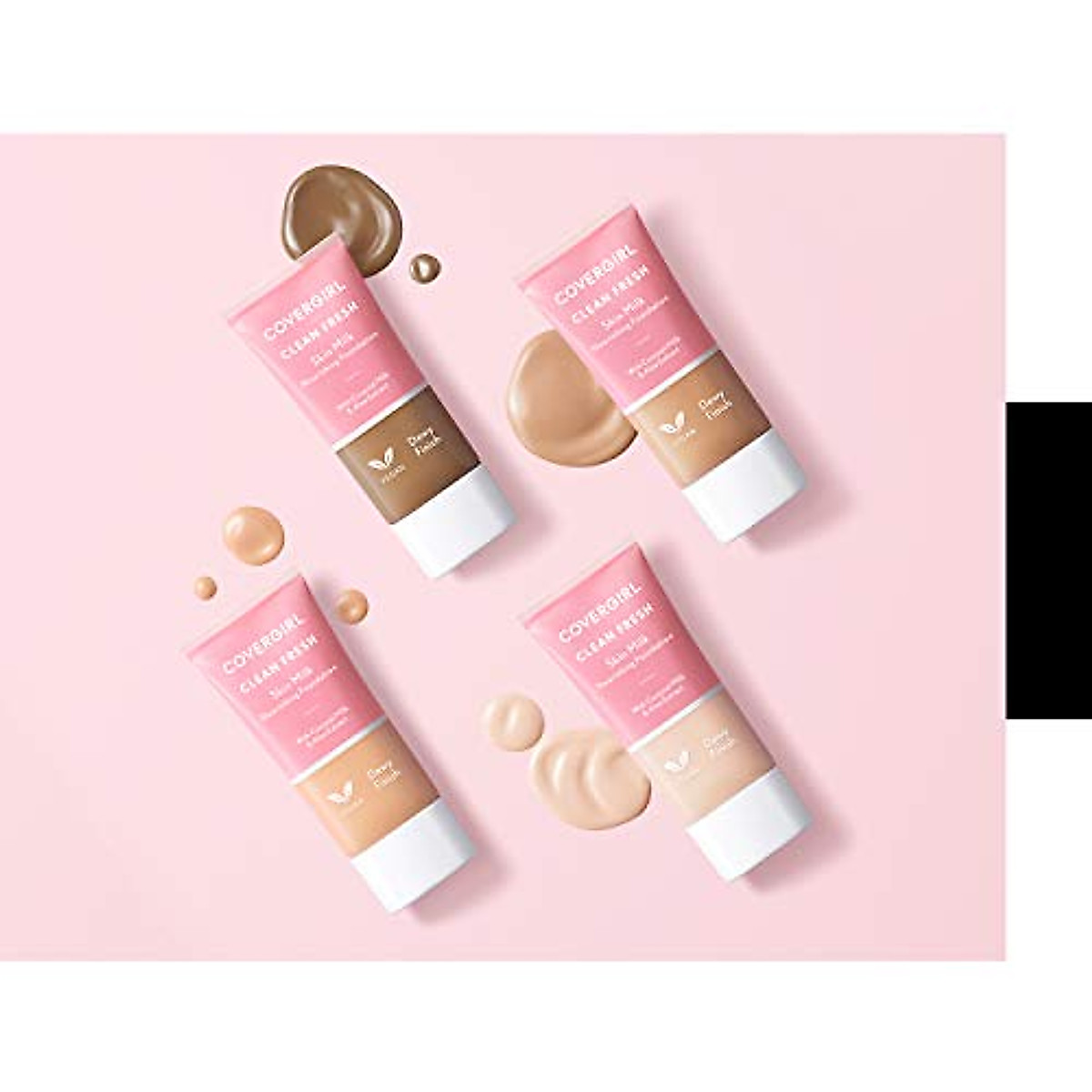 COVERGIRL, Clean Fresh Skin Milk Foundation, Medium, 1 Fl Oz (Pack of 1)