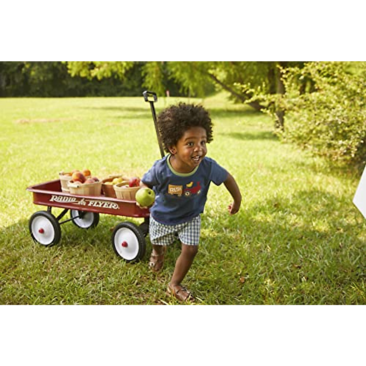 Mud Pie baby boys Farm Fresh Short Set, Blue, Small US