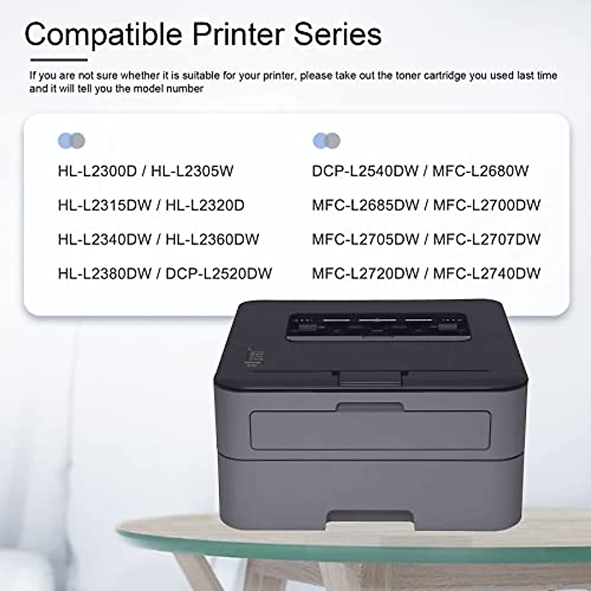 MOLIMER Compatible 1 Pack TN630 TN-630 High Yield Black Toner Cartridge Replacement for Brother TN 630 MFC-L2750DW MFC-L2750DWXL HL-L2370DW/DWXL MFC-L2710DW HL-L2390DW DCP-L2550DW HL-L2350DW Printer