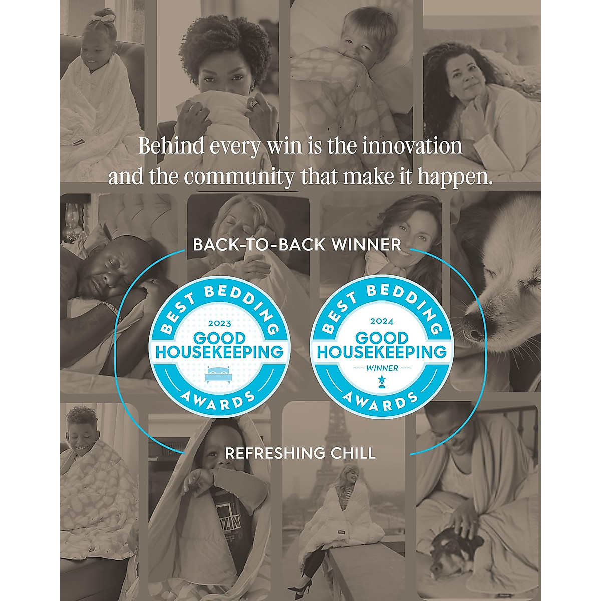 REST® Evercool® Cooling Comforter, Good Housekeeping Award Winner for Hot Sleepers, All-Season Lightweight Blanket to Quickly Cool Down, Snow Ivory - Twin/Twin XL 68" x90”