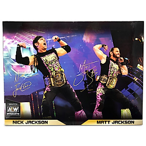 All Elite Wrestling UNRIVALED 2 Pack - The Young Bucks - 6-Inch Matt Jackson and Nick Jackson Figures with Accessories, Multi - Amazon Exclusive