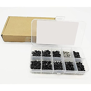 OPYTR Screw Anchors 500Pcs M2 M2.5 M3 Laptop Notebook Computer Screw Kit Set Anchors