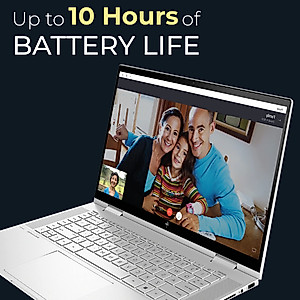 HP Envy 15T x360 2022 i7-1195G7 11th Gen Quad, 16 GB RAM, 1 TB NVME SSD, 15.6" FHD Touch, Tilt Pen, B&O Speakers, Intel Xe Graphics, Win 11 Pro, Wi-Fi 6, No numpad, 64 GB Tech Warehouse Flash Drive