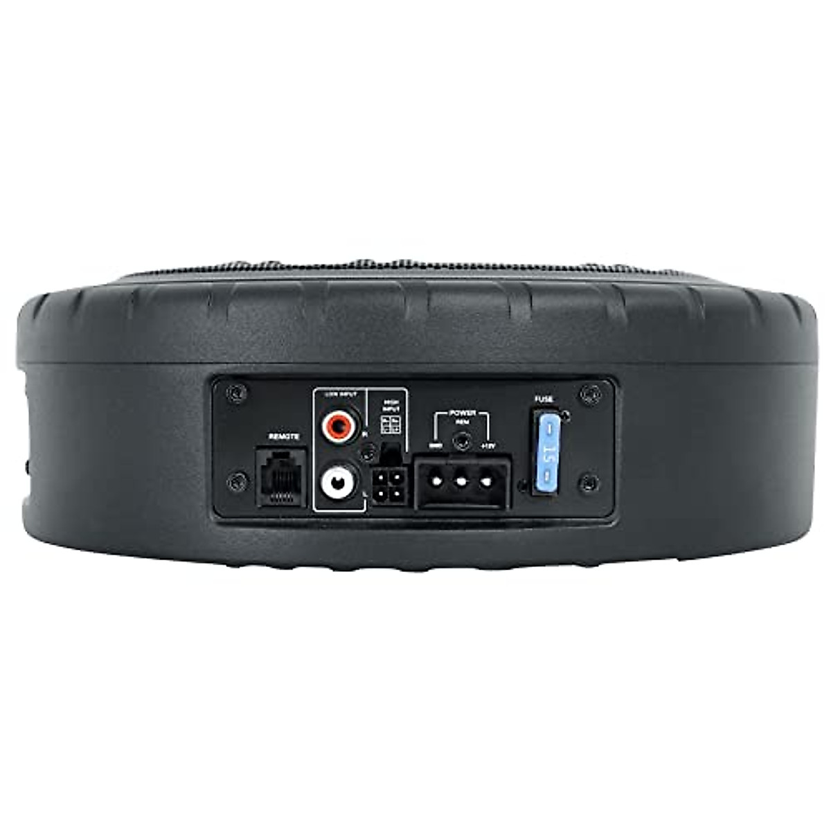 Rockville WHEEL OF BASS 8" Slim Under-Seat Powered Truck/Car Audio Subwoofer Sub