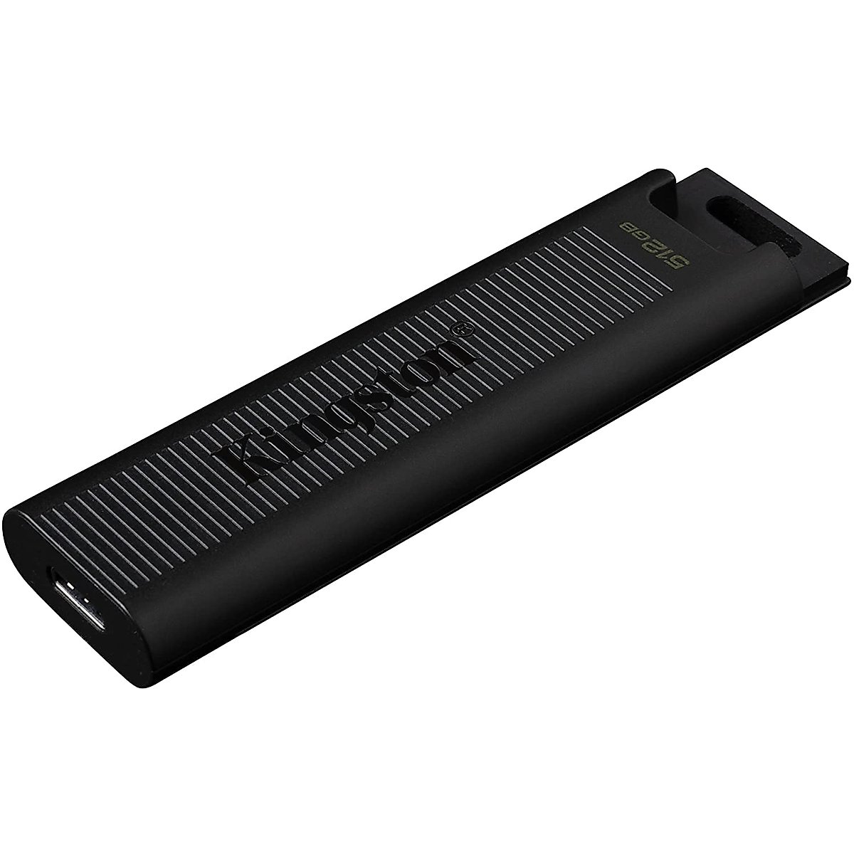 Kingston Flash Drive DataTraveler Max 512GB USB 3.2 High Speed 1000MB/s USB Type-C for Computer (DTMAX/512GB) Bundle with 1 Everything But Stromboli Lanyard