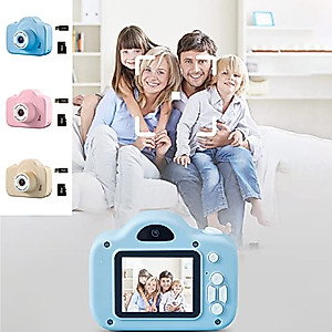 Lanhui Digital Camera Toy for Kids - Children's Portable Rechargeable Built-in Games Photo Video Digital Camera with 32G Memory Card Gift for Boys Girls