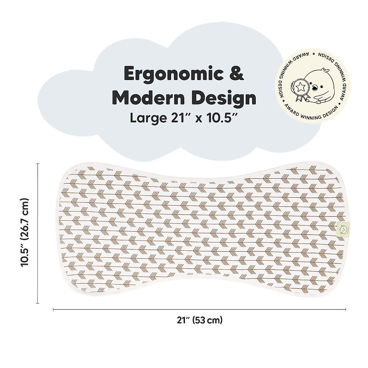 KeaBabies Burp Cloths Bundle - 5 Pack Ultra Absorbent Burping Cloth (Pink Dreams & Sweet Charm)