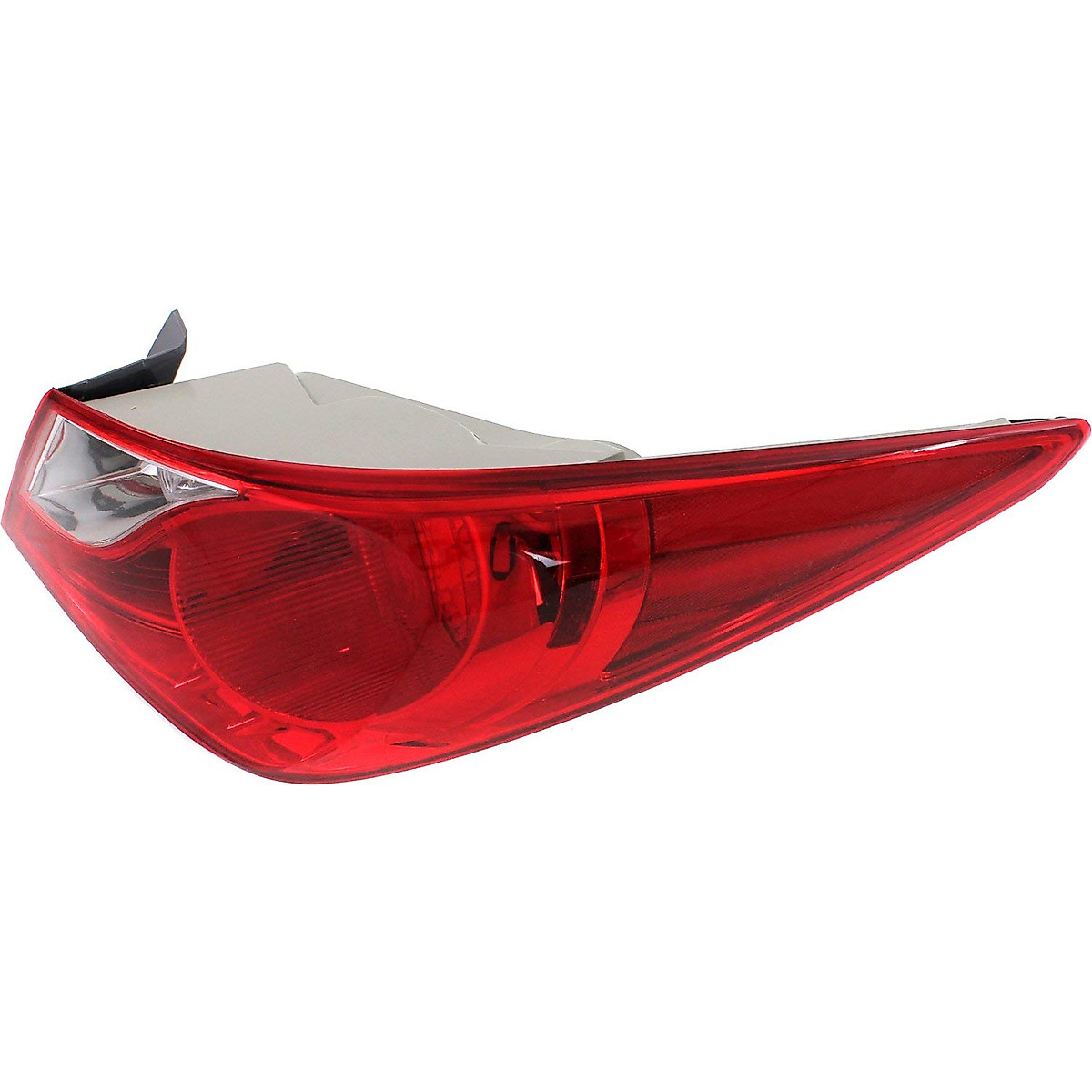 Evan Fischer Driver and Passenger Side, Outer Tail Light Compatible with 2011-2014 Hyundai Sonata - HY2805116, HY2804116