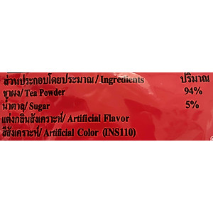 Number-One ChaTraMue Original Thai Iced Tea Mix 400g Bag, Pack of 2