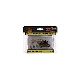 Autoscene Fritzs Front Loader w/Figures HO Scale Woodland Scenics