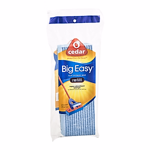 O'Cedar Big Easy Mop Refill 9 " X 3-1/4 " X 2 " Large Bulk