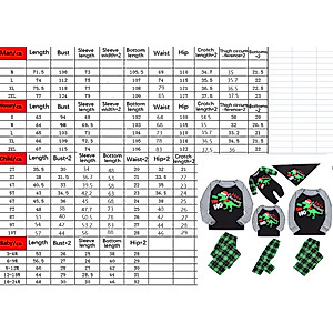 Christmas Family Pajamas Matching Set Xmas Matching Pjs Parent-Child Holiday Family Sleepwear Set Dinosaur