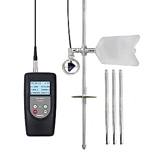 FM-100V10 Portable Velocity Flow Meter Flowmeter Water Velocity Meter Speed Range 0.01~10.00 m/s Temperature Range -10℃~50℃