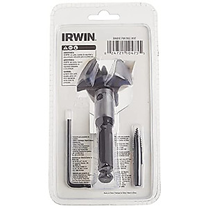 IRWIN Drill Bit, 3-Cutter, Self Feed, 2-Inch (3046010)