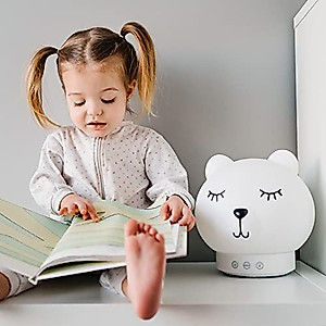 Ingenuity Baby Dream Machine 5-in-1 Sleep Device with Cool-Mist Humidifier, Night Light, Red Light, Pink Noise Sound Machine, Essential Oil Diffuser, Kids 5 Months - 7 Years for Nursery or Bedroom