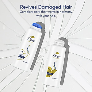 Dove Nutritive Solutions Strengthening Conditioner Intensive Repair 4 Count for Damaged Hair Deep Conditioner with Keratin Actives 20.4 oz