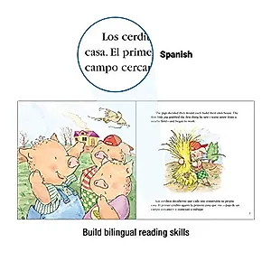 The Three Little Pigs Los Tres Cerditos Bilingual Storybook—Classic Children's Books With Illustrations for Young Readers, Keepsake Stories Collection (32 pgs) (Volume 29)