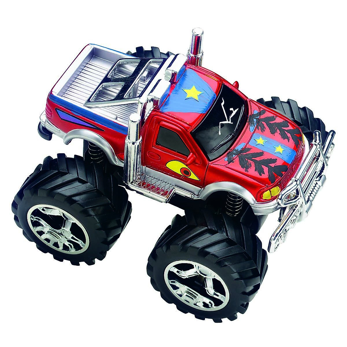 Creativity for Kids Monster Truck Custom Shop - Customize 4 Monster Trucks, Small