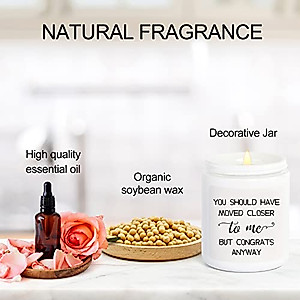 Lavender Scented Candles - Housewarming Gift for New Home, House Warming Gifts for Women, Men, Friend - Housewarming Presents, New House, New Apartment Gifts, Moving Away Gift for Best Friend Female