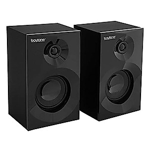 Boytone BT-225FB Wireless Bluetooth Stereo Audio Speaker with Powerful Sound, Bass System, Excellent Clear Sound & FM Radio, Remote Control, Aux-in Port, USB/SD/for Phone's, Laptops, Black, 60w