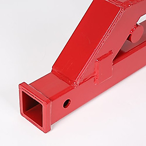 JMTAAT Clamp on Trailer Hitch Receiver 2” Deere Bobcat Tractor Bucket