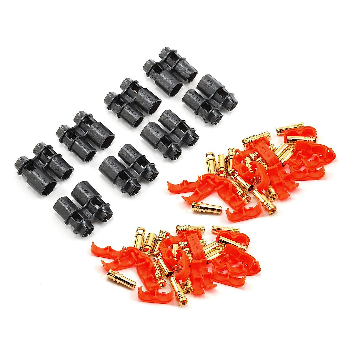 RCPROPLUS Pro-D6 Supra X Battery Connector - 4 Sets (8-10AWG)