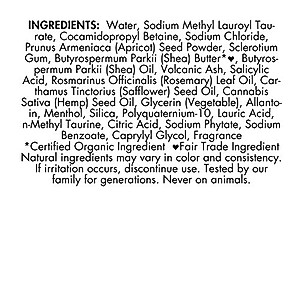 SheaMoisture Men Body Wash Cleanser to Exfoliate and Stimulate Skin Himalayan Salt and Volcanic Ash Exfoliating 15 fl oz