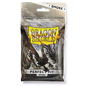 Dragon Shield 100 Standard Size Perfect Fit Smoke Sleeves (2 Packs)