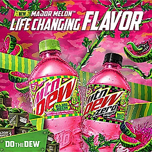 Mtn Dew, Major Melon, 12oz Cans (12 Pack)