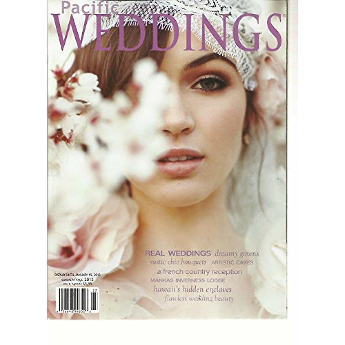 PACIFIC WEDDINGS, SUMMER/FALL, 2012 ISSUE, 27 (REAL WEDDINGS DREAMY GOWNS)