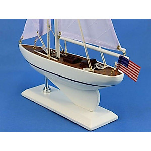 Hampton Nautical Intrepid Sailboat, 16"