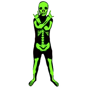 Morphsuits Skeleton Costume for Boys, Skeleton Costume Kids, Kids Skeleton Costume, Scary Halloween Costumes for Boys, Kids Skeleton Costume, Glow in the Dark Costumes