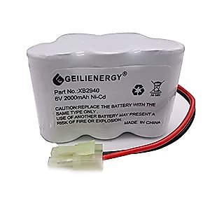 GEILIENERGY 6V Battery Compatible with Shark XB2940 V2940 V1940 V2940C Cordless Floor and Carpet Sweeper Vacuum Cleaner XB2940 V2940 V1940