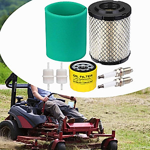 HEYZLASS 32 083 13-S Air Filter, 3208313 Compatible with Kohler 7000 Series Pro KT725 - KT745 EKT730 EKT750 Engines Lawn Mower Replace KH-32-883-13-S1 3208313s 32-083-13-S Air Filter Tune Up Kit