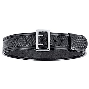 Bianchi 7960 Sam Browne Duty Belt - 2.25", 42 - Basketweave - Chrome Snap (1016978)